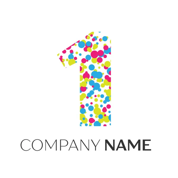 Number one team icon. Blue sports hashtag and number 1 logo design ...