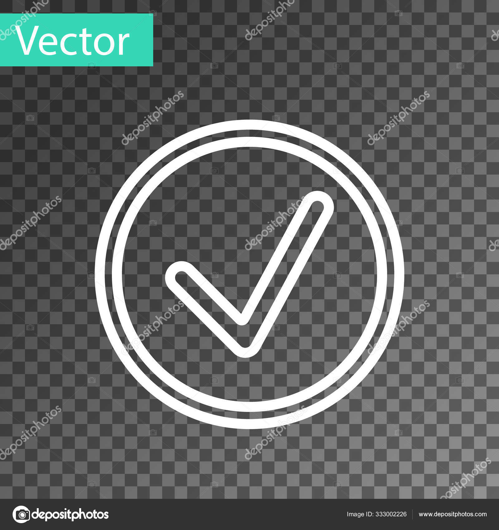 White Checkmark Transparent