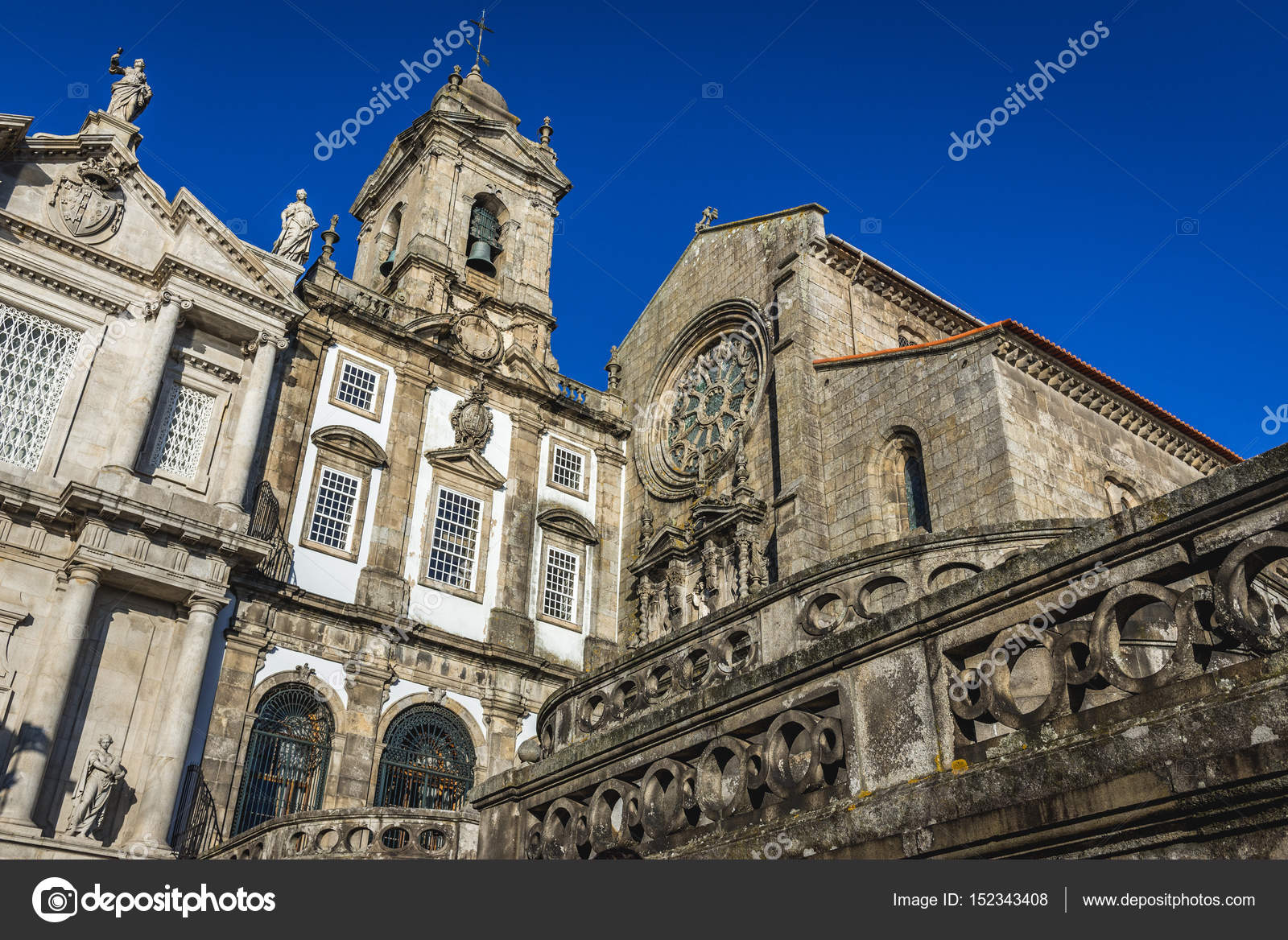 Churches in Porto — Stock Photo © fotokon #152343408