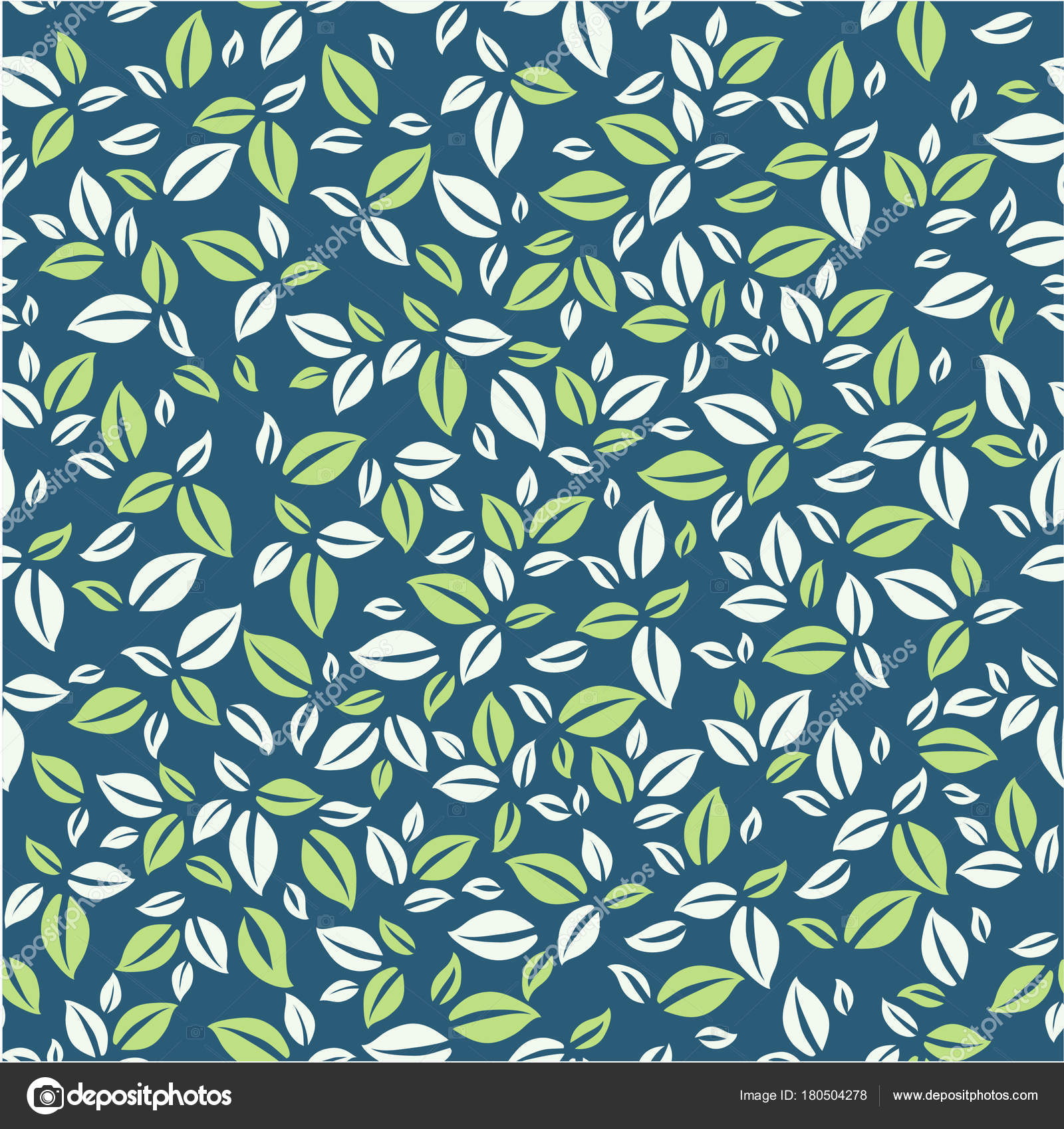 Leaves pattern. Simple leaves pattern. Natural pattern for your Stock ...