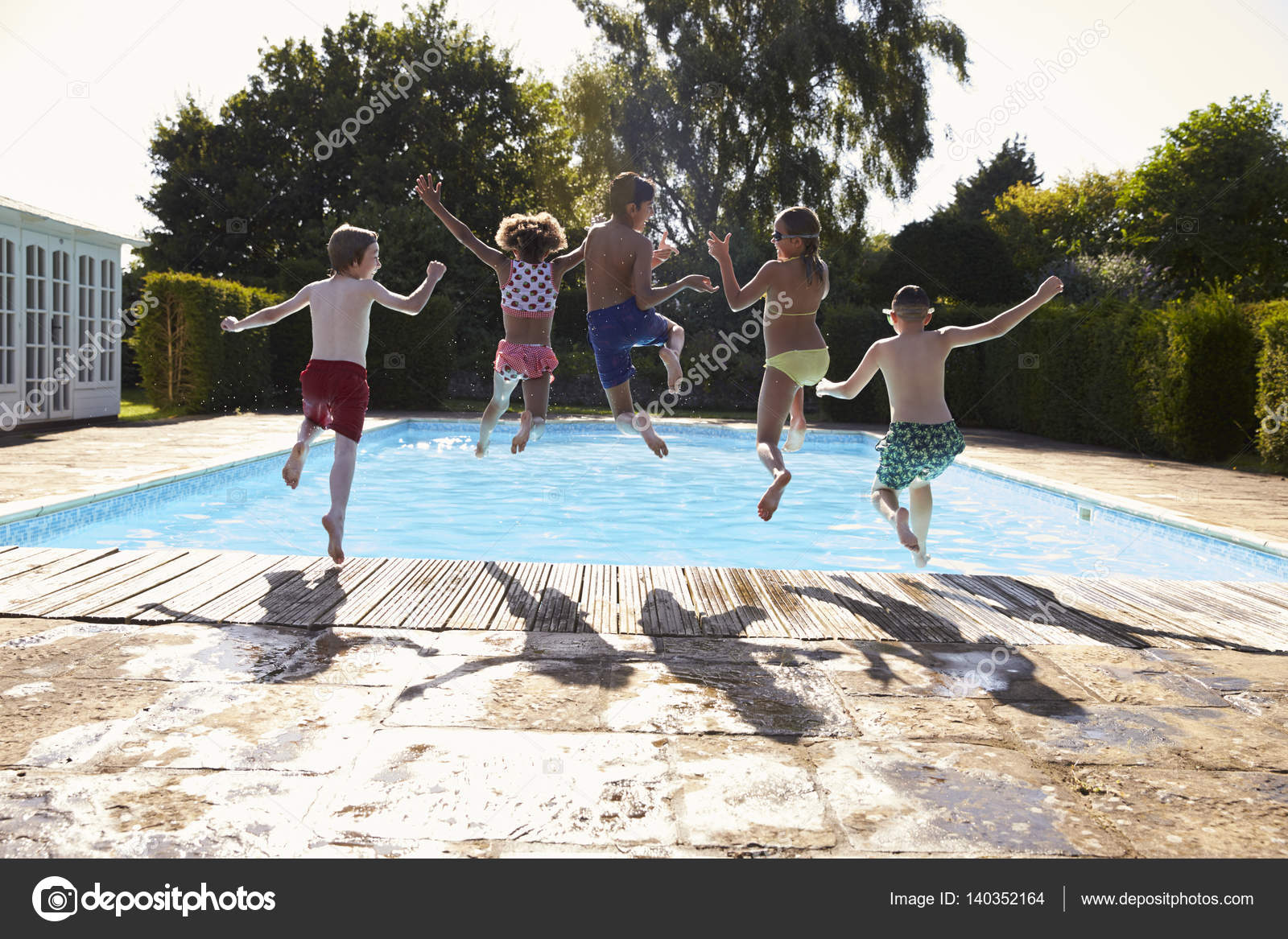 Jumping Pool Hot Sex Picture