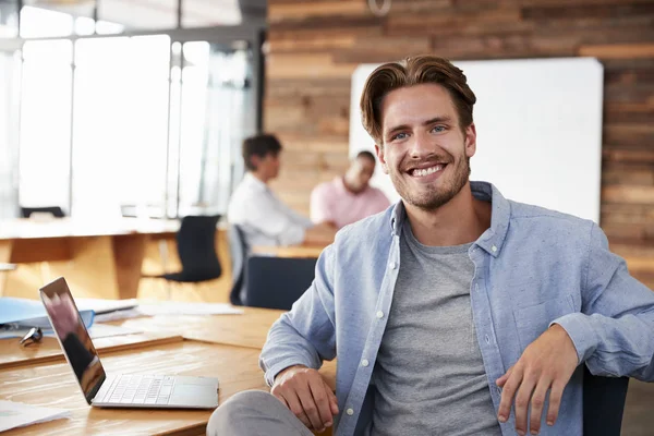 white man in office - Stock Image - Everypixel