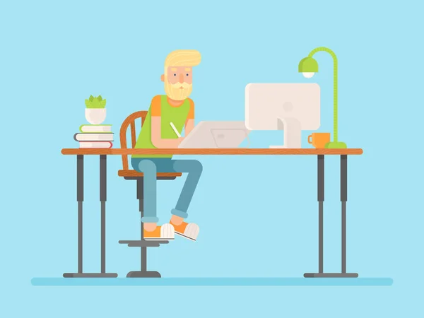 Computer stilizzato Immagini Vettoriali Stock | Depositphotos