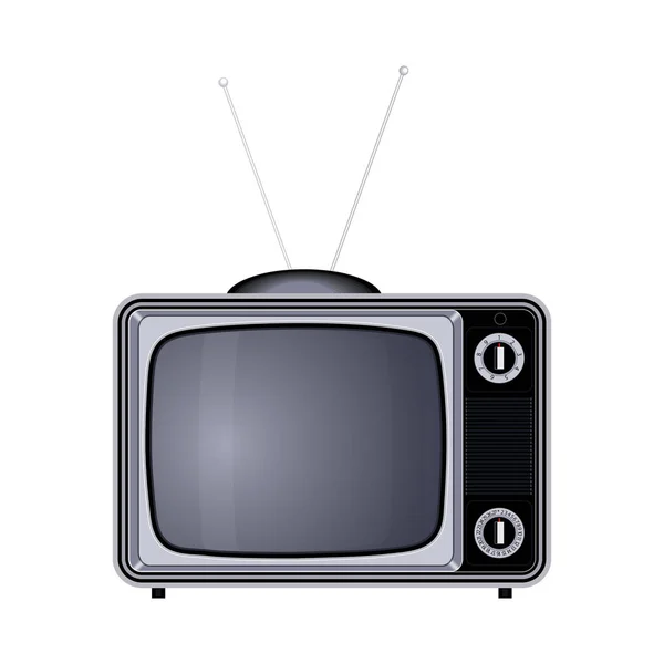 Old TV set Stock Vector Image by ©Nobilior #3678342