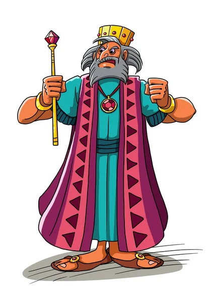 Historia de Navidad. El rey Herodes está muy enojado.. 2023