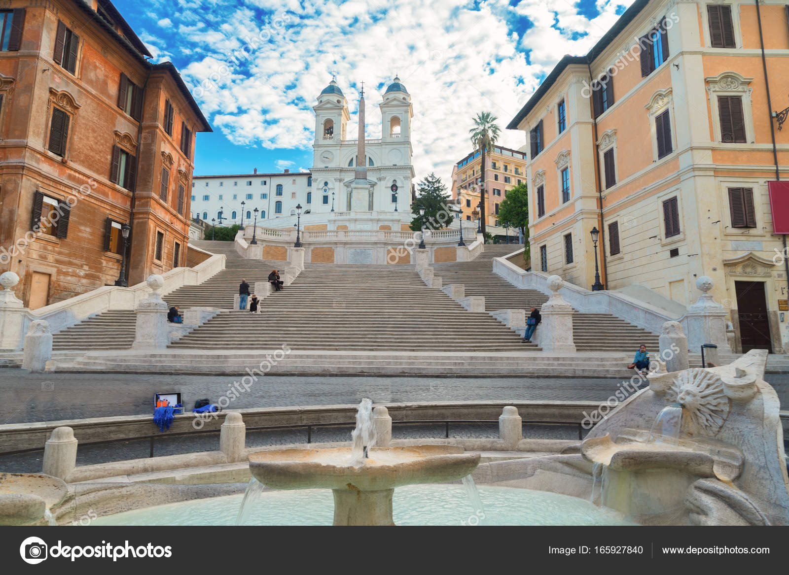 Spanish Steps, Rome, Italy Stock Photo by ©Neirfys 165927840
