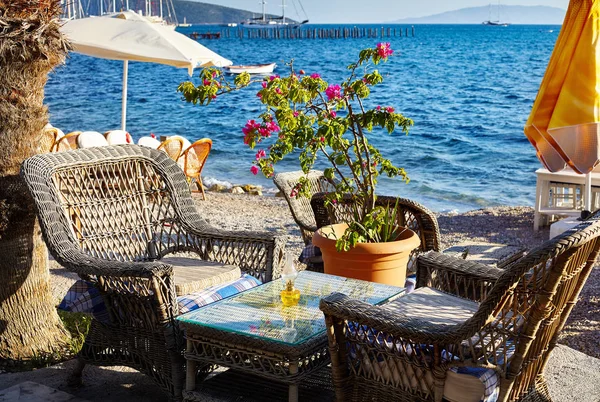 Cafe on the beach — Stock Photo © byheaven #13020092