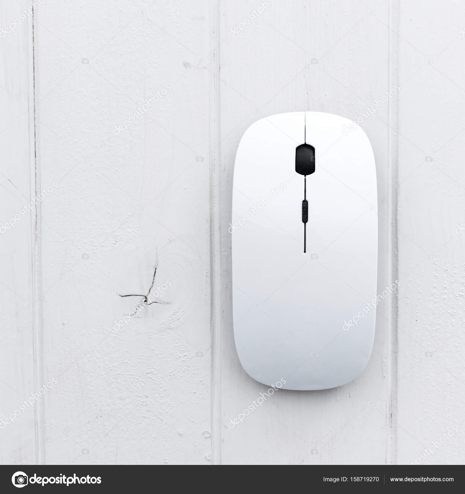 White computer mouse Stock Photo by ©GekaSkr 158719270