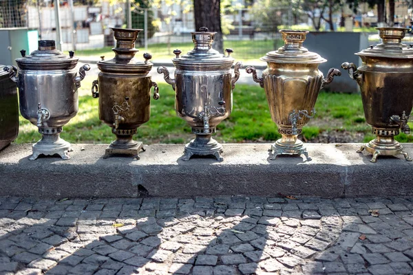 Brass samovars Stock Photos, Royalty Free Brass samovars Images ...