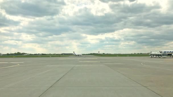 Airport Runway Side View
