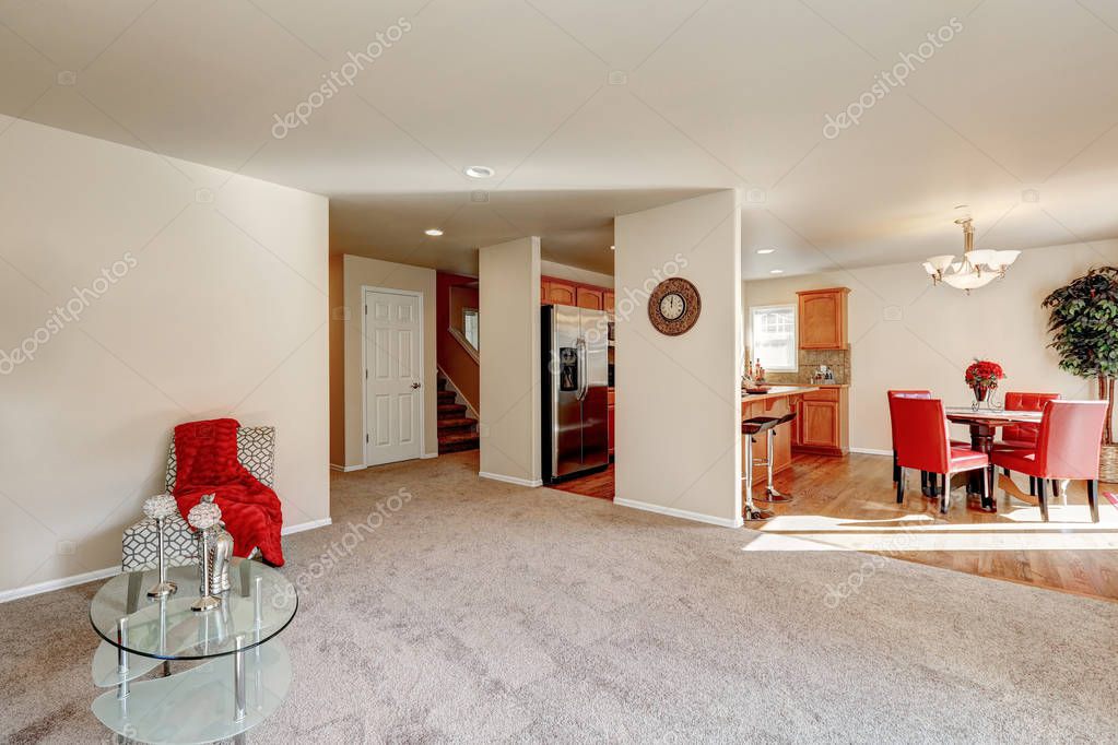 Typical American House Interior