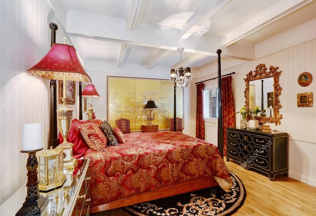 Red Master Bedroom Designs