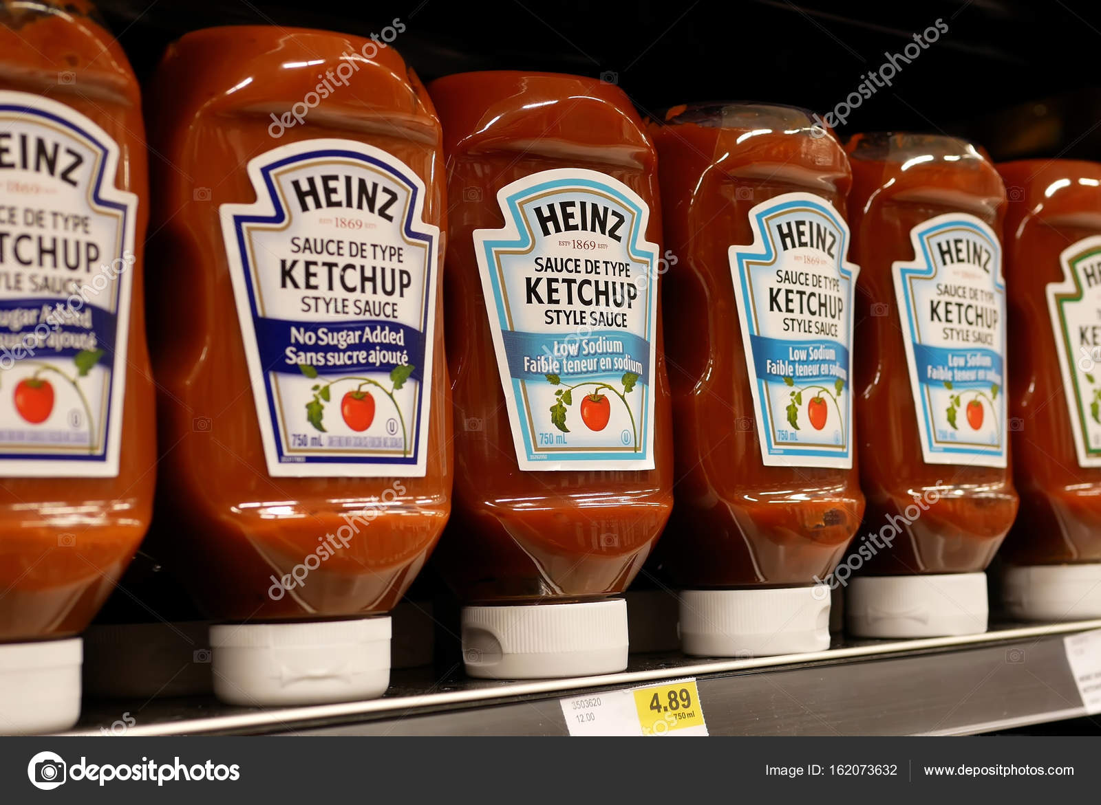 Display Heinz ketchup inside buy low foods store – Stock Editorial ...