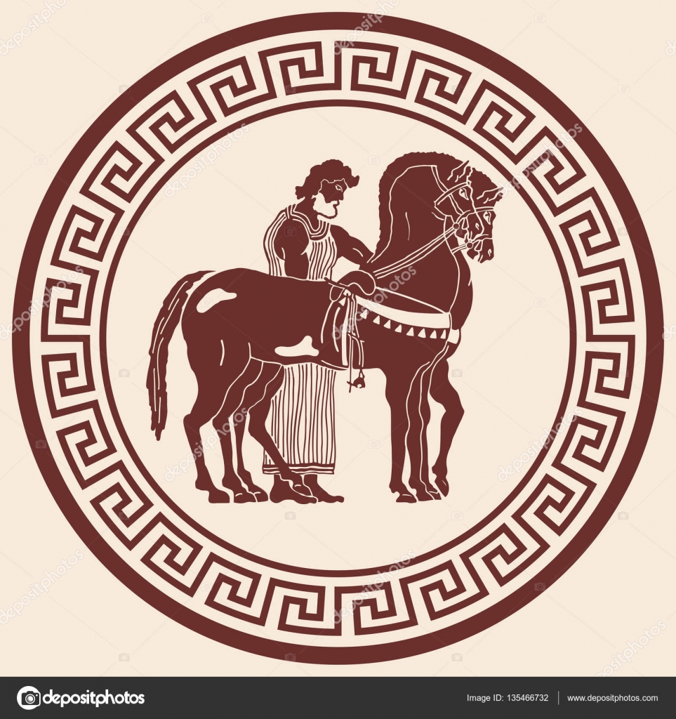 Vector Greek drawing. Stock Vector Image by ©migfoto #135466732