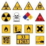 Science Laboratory Safety Signs Stock Vector Image by ©icefront #4017385