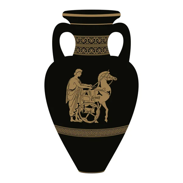 Jarrones griegos imágenes de stock de arte vectorial | Depositphotos