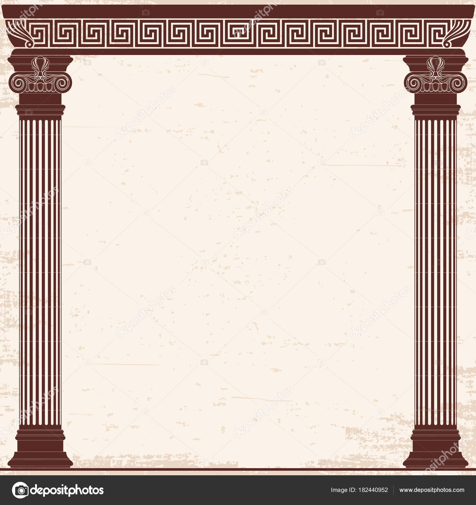 Ancient Greek background. Stock Vector by ©migfoto 182440952
