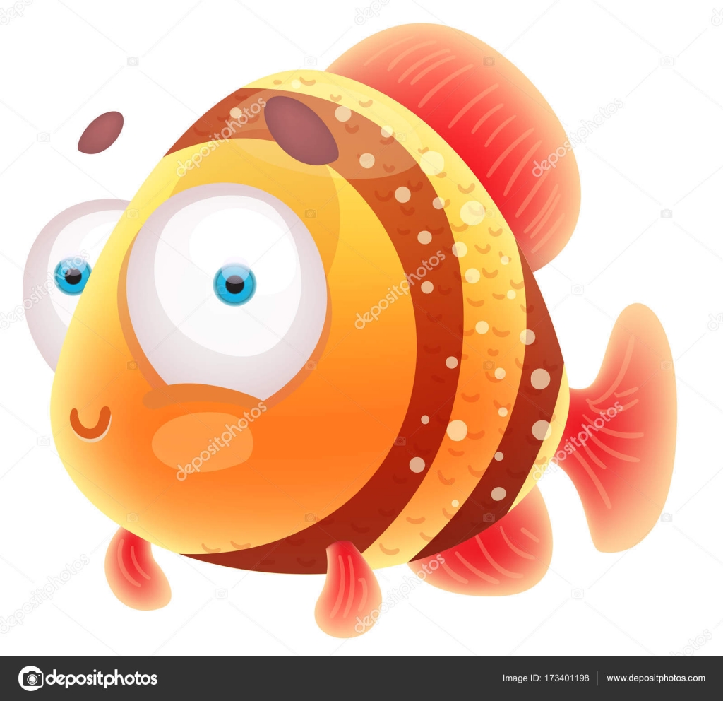 Cartoon orange fish Stock Vector Image by ©Real_Illusuion #173401198