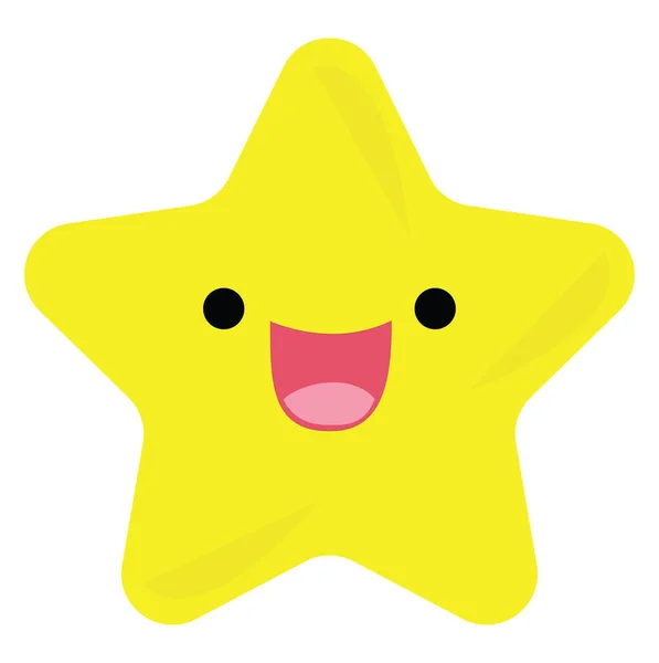 Yellow cartoon star with smiling face ⬇ Vector Image by © miceking ... Yellow cartoon star with smiling face ⬇ Vector Image by © miceking ...