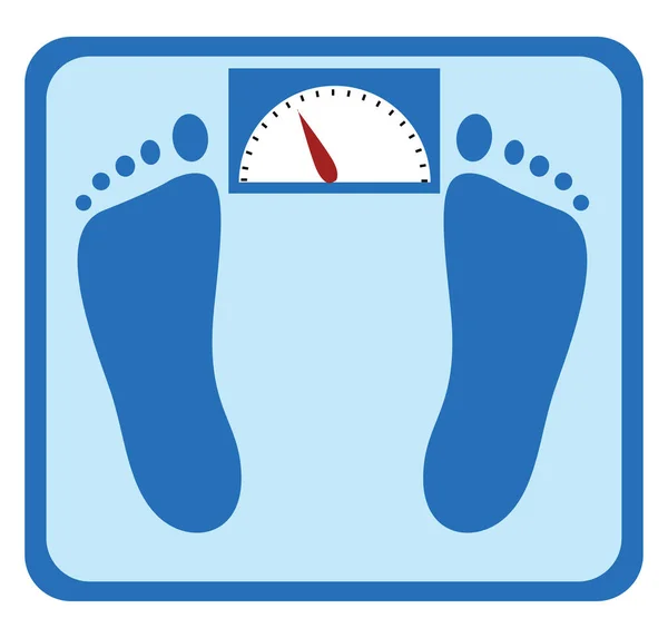 Green Weight Scale Illustration Vector White Background Stock Vector by ...