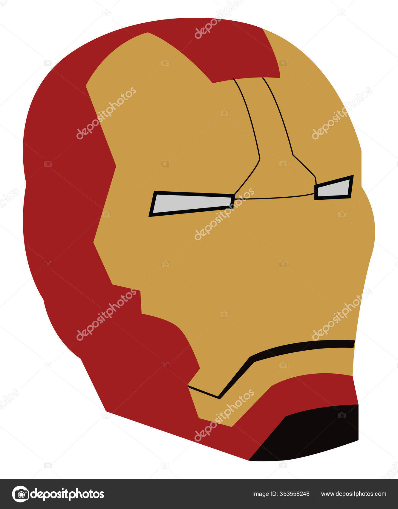 Iron Man Helmet Side View