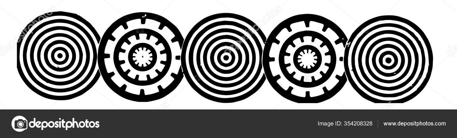 Visual Illusion Slight Twirling Motion Swirling Water Dish Indicate ...