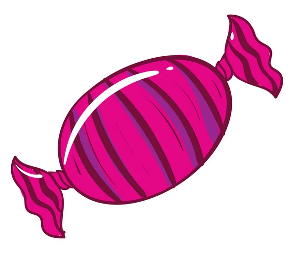 Blue Wrapped Candy Illustration Vector White Background Stock Vector by ...