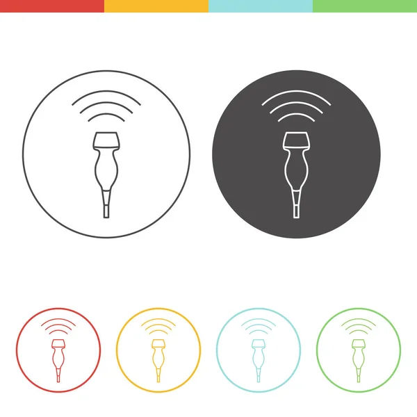 ᐈ Ultrasound symbols stock illustrations, Royalty Free ultrasound ...
