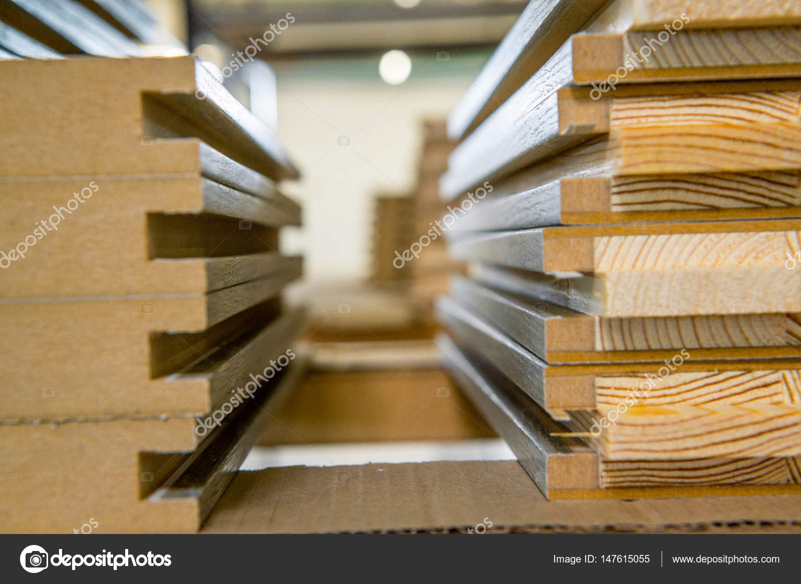 Wood timber construction material for background Stock Photo by ...