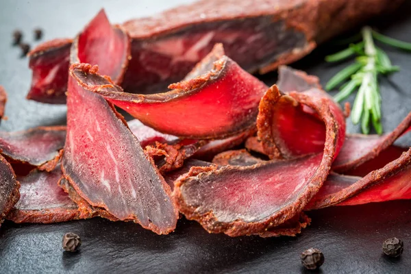 Armenian basturma. Beef cured and spice Stock Photo by ©white78 149035315