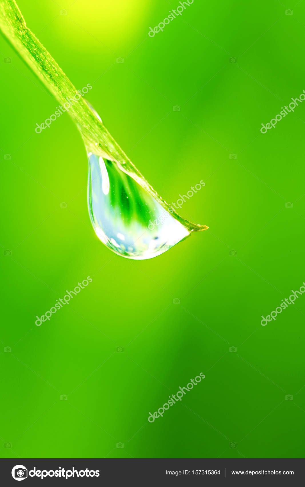 Big water drop Stock Photo by ©yellow2j 157315364
