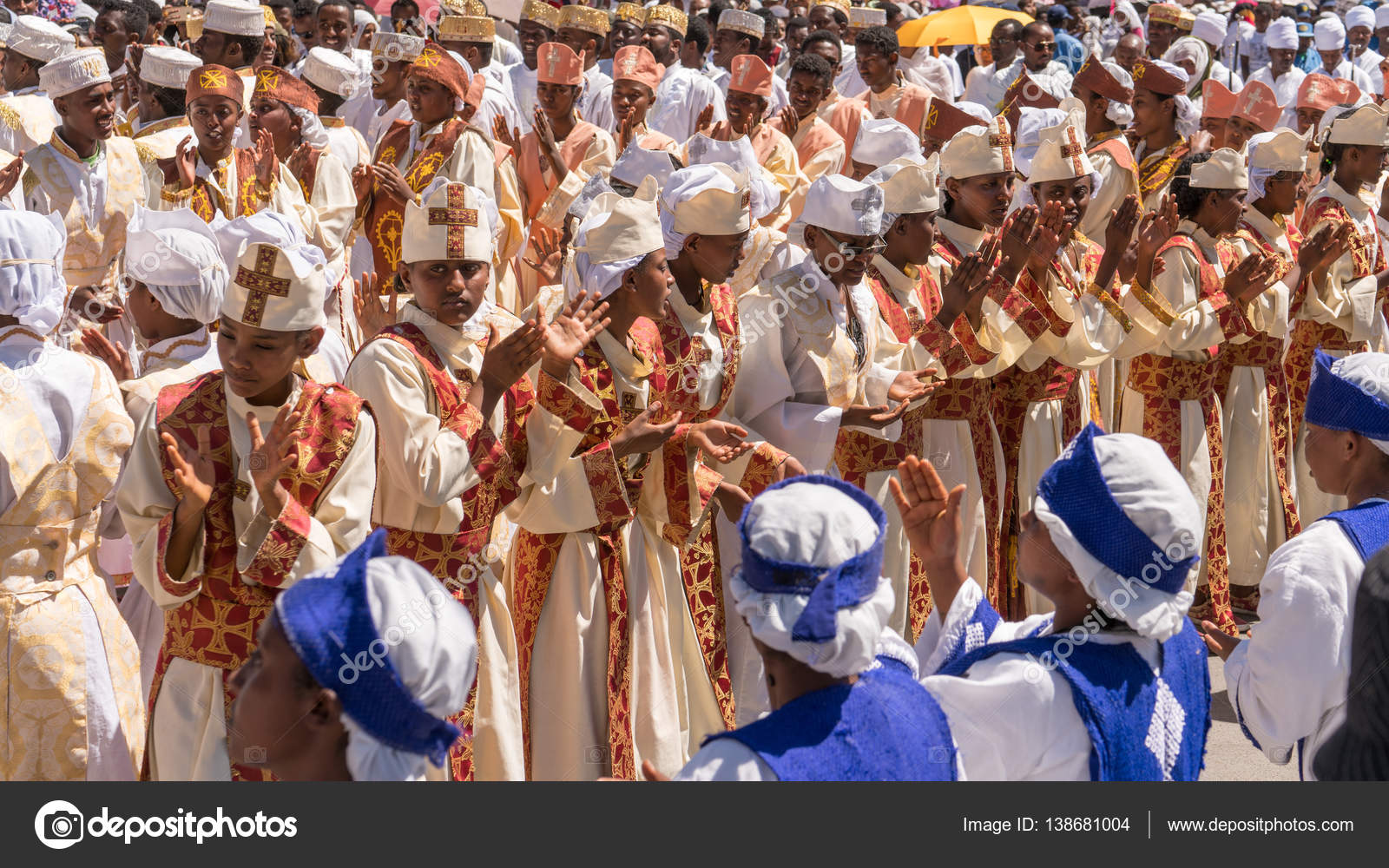 2016 Timket Celebrations in Ethiopia - Medehane Alem Tabot – Stock ...
