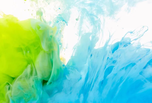 Paint splashes in water - Stock Image - Everypixel
