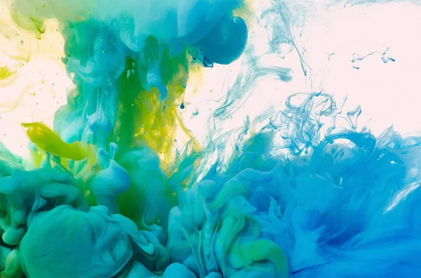 Splashes of color ink. - Stock Image - Everypixel