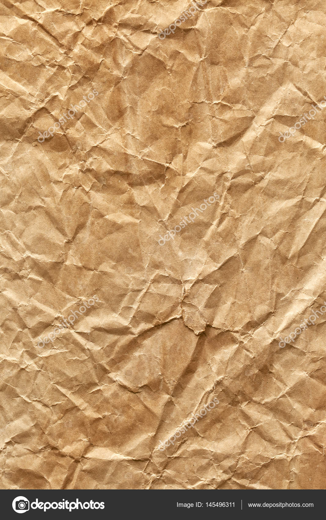 Beige crumpled paper Stock Photo by ©Nik_Merkulov 145496311