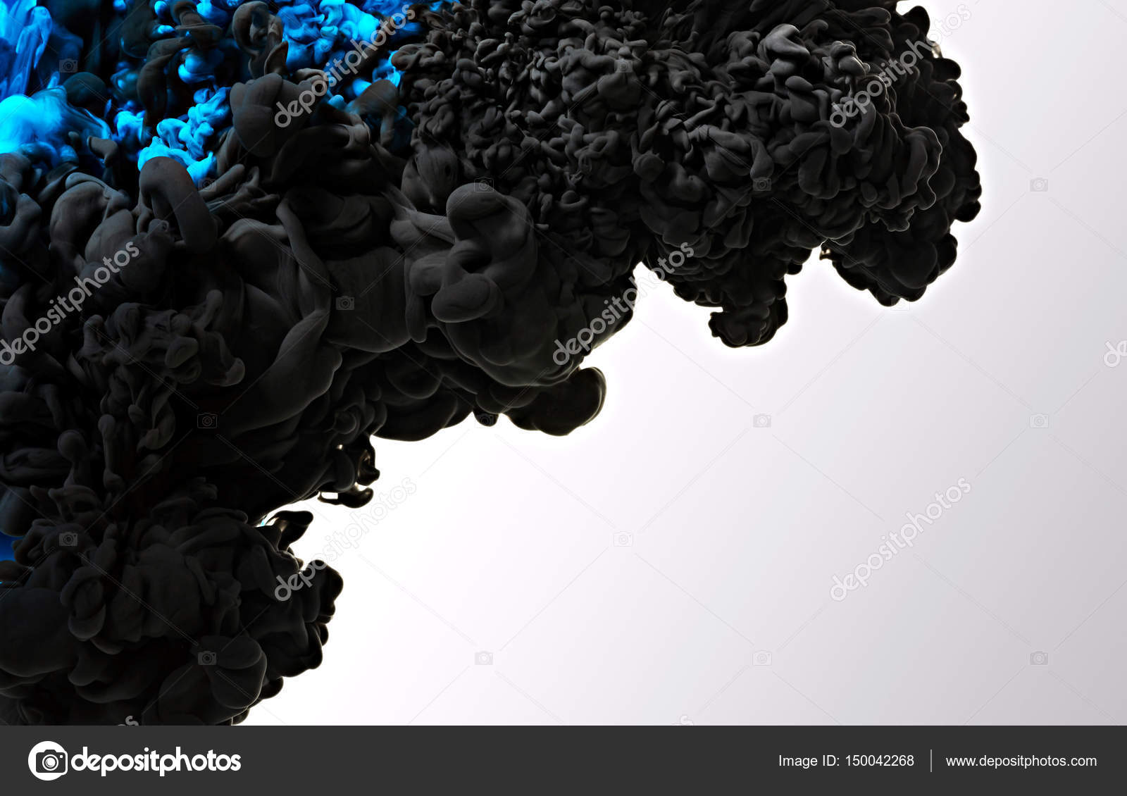 Ink drops in water Stock Photo by ©Nik_Merkulov 150042268