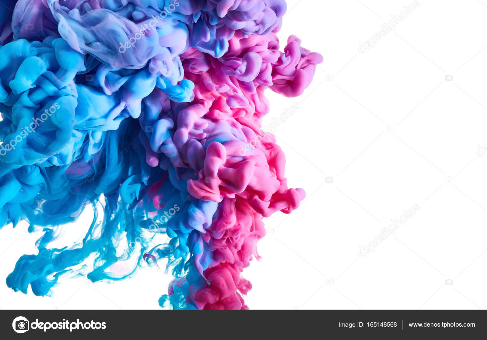 Acrylic colors in water Stock Photo by ©Nik_Merkulov 165148568