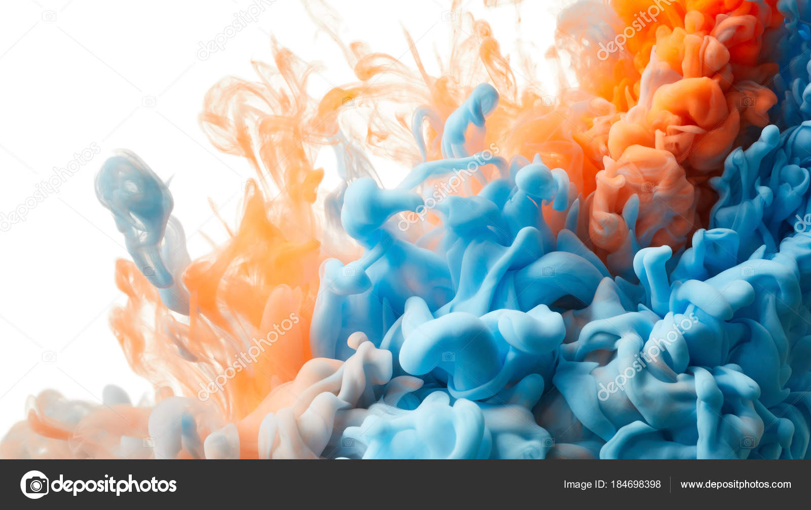 Ink Drops In Water Wallpaper