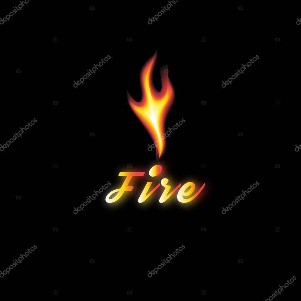 Vector bright sign of fire Stock Vector Image by ©tanor #125420178