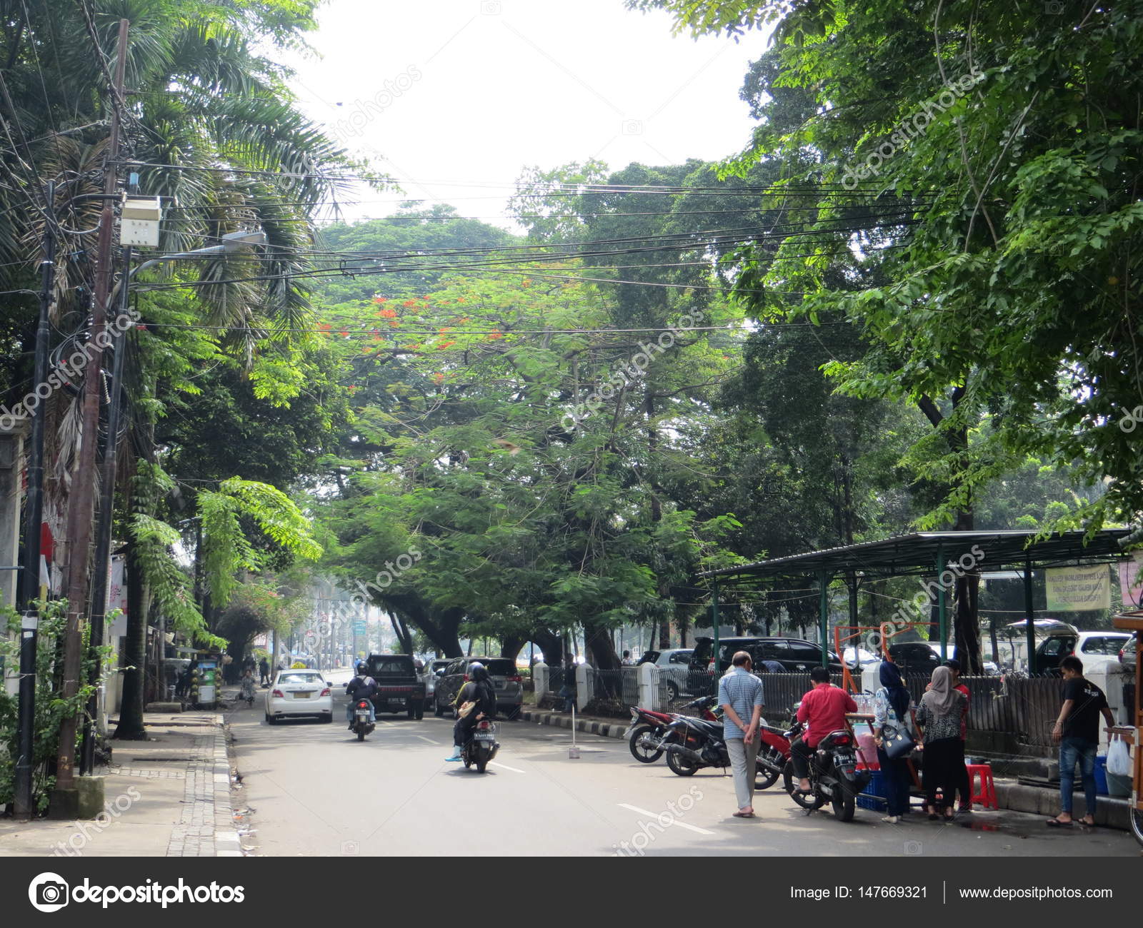Menteng district, Jakarta — Stock Editorial Photo © georginacaptures ...