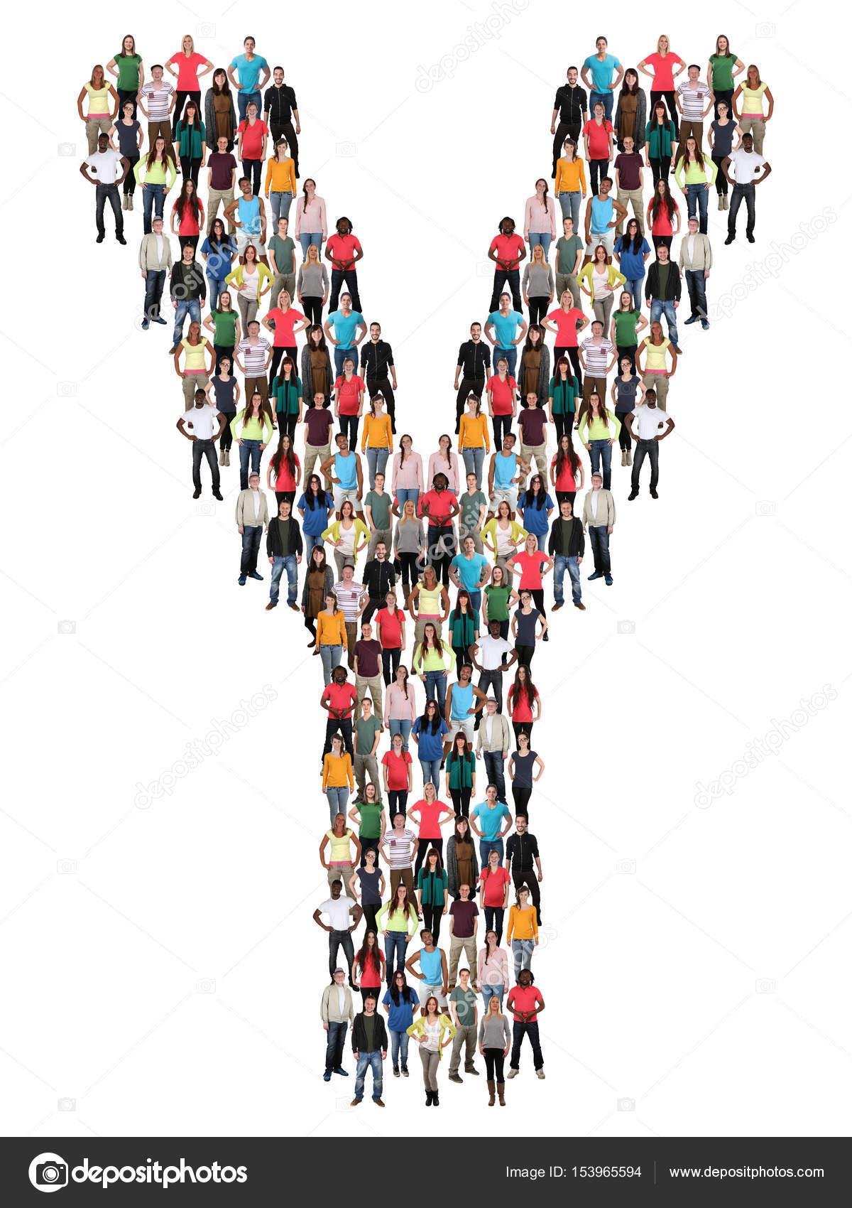Letter Y alphabet group of people Stock Photo by ©Boarding2Now 153965594