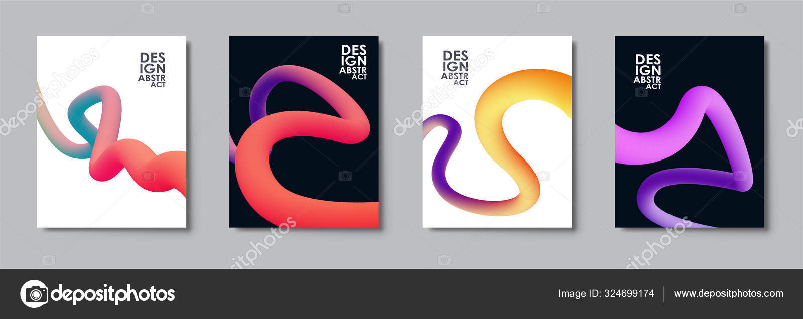 Liquid color shapes Stock Vector Image by ©majcot #324699174