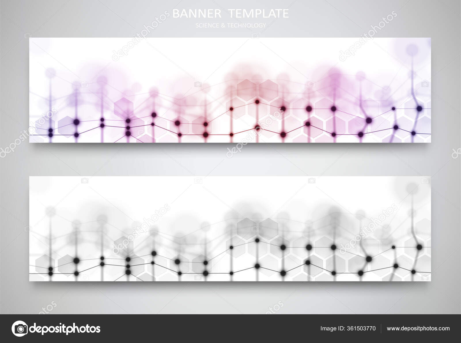 Banners Headers Site Molecules Big Genomic Data Visualization Dna Test ...