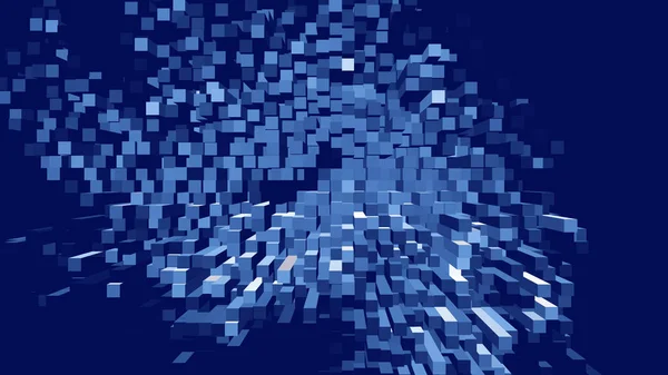 4K wallpapers blue square background - Stock Image - Everypixel