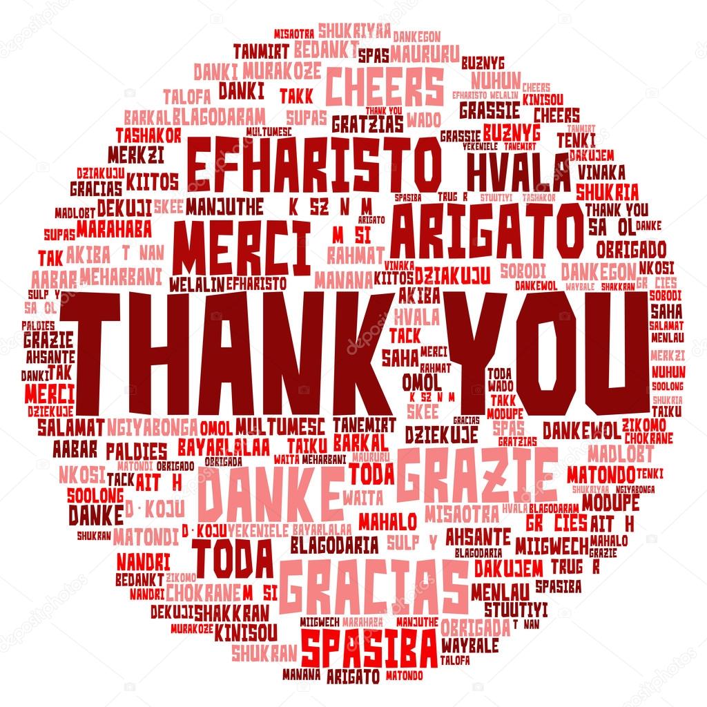 Thank you word cloud — Stock Photo © design36 #126579530