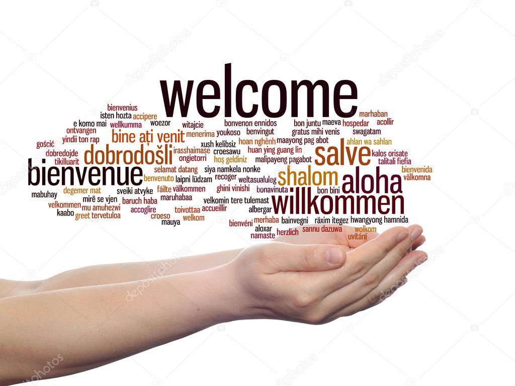 Greeting international word cloud — Stock Photo © design36 #126582494