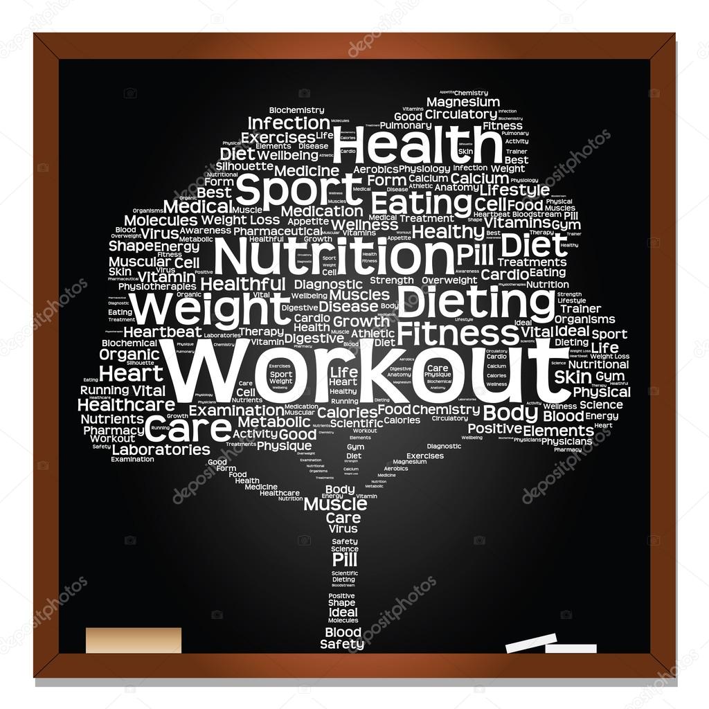 Health text word cloud — Stock Photo © design36 #126588624