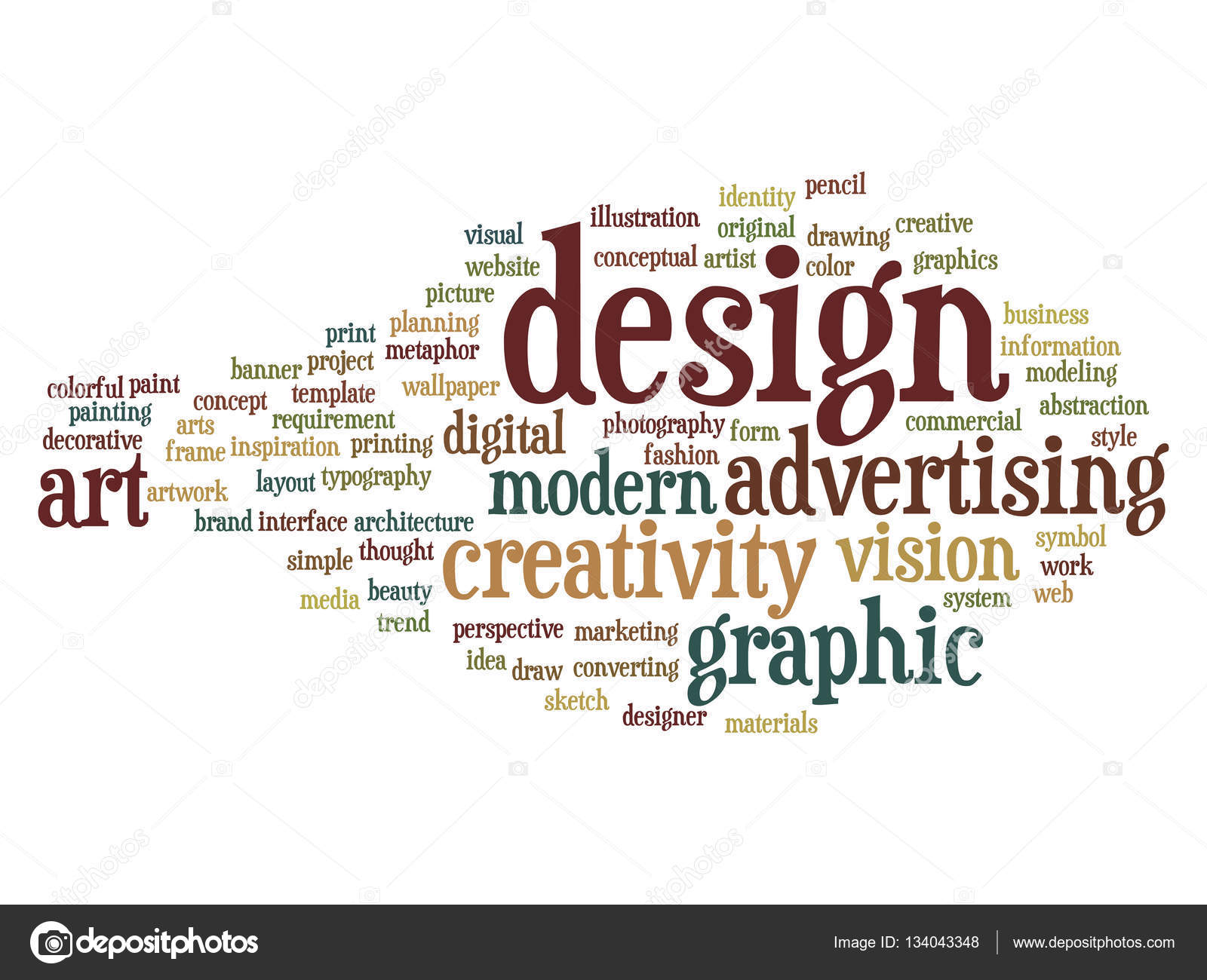 Design visual word cloud Stock Photo by ©design36 134043348