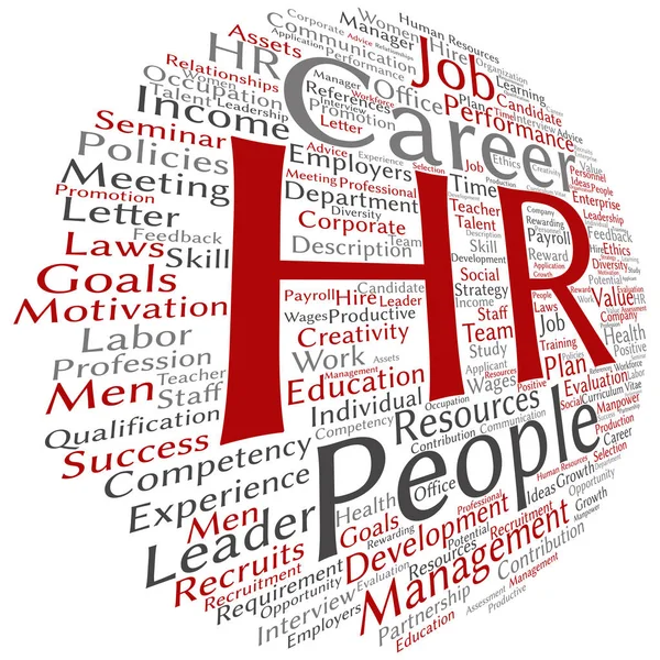 Human resources management word cloud — Stock Photo © design36 #138871526