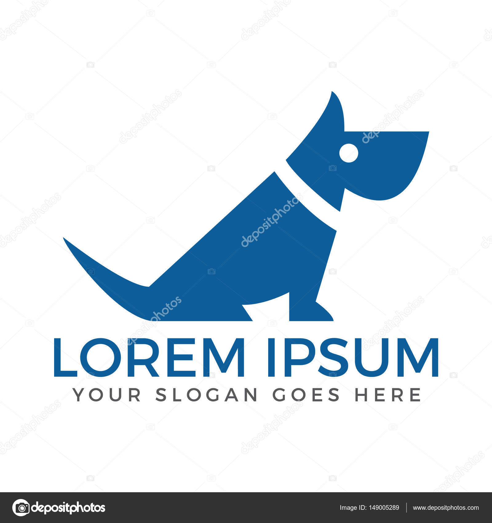 Dog logo vector design. Stock Vector by ©irfanalvi 149005289